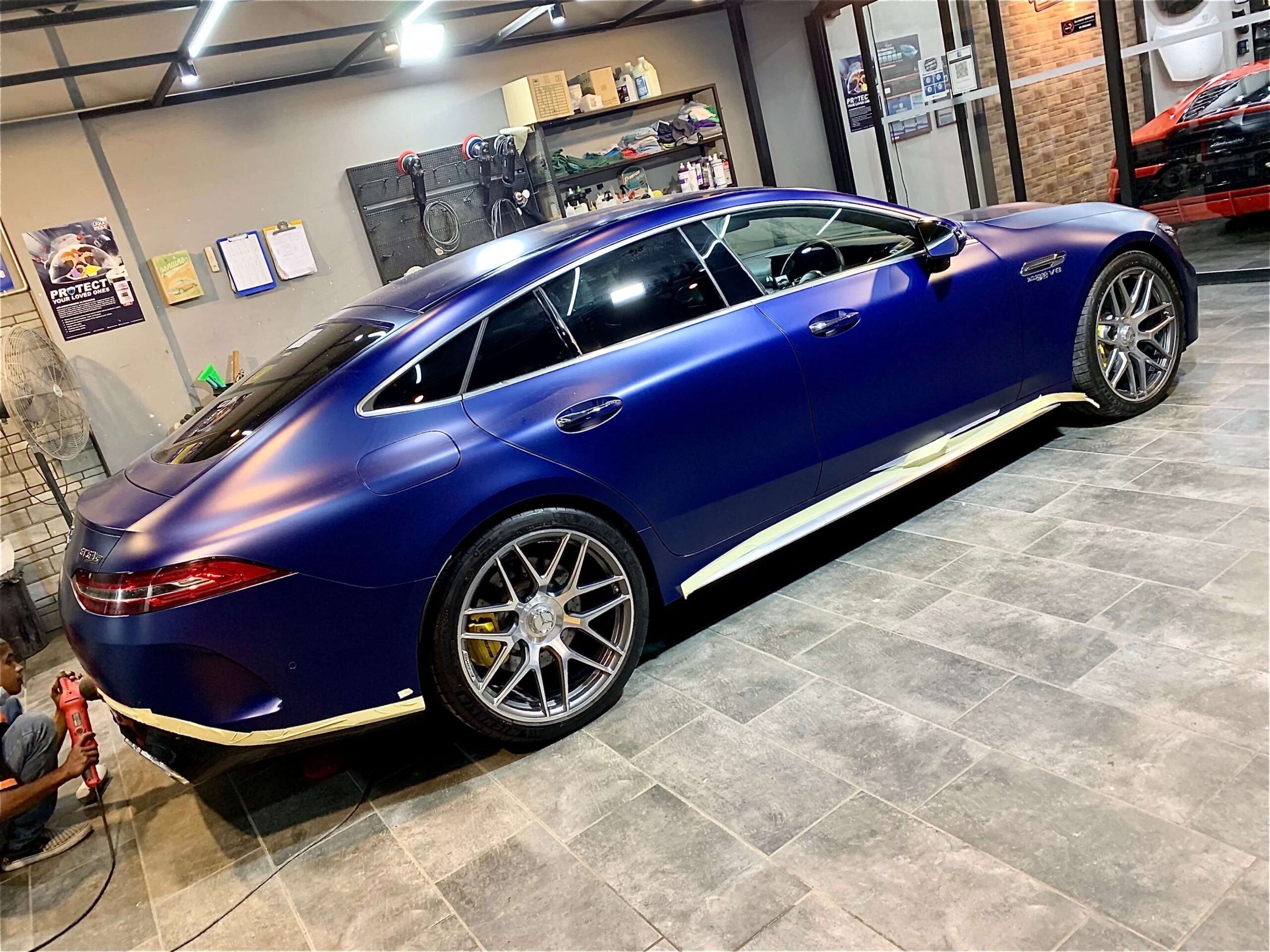 Why Mask The Car With Tape Before Detailing? | Detailing