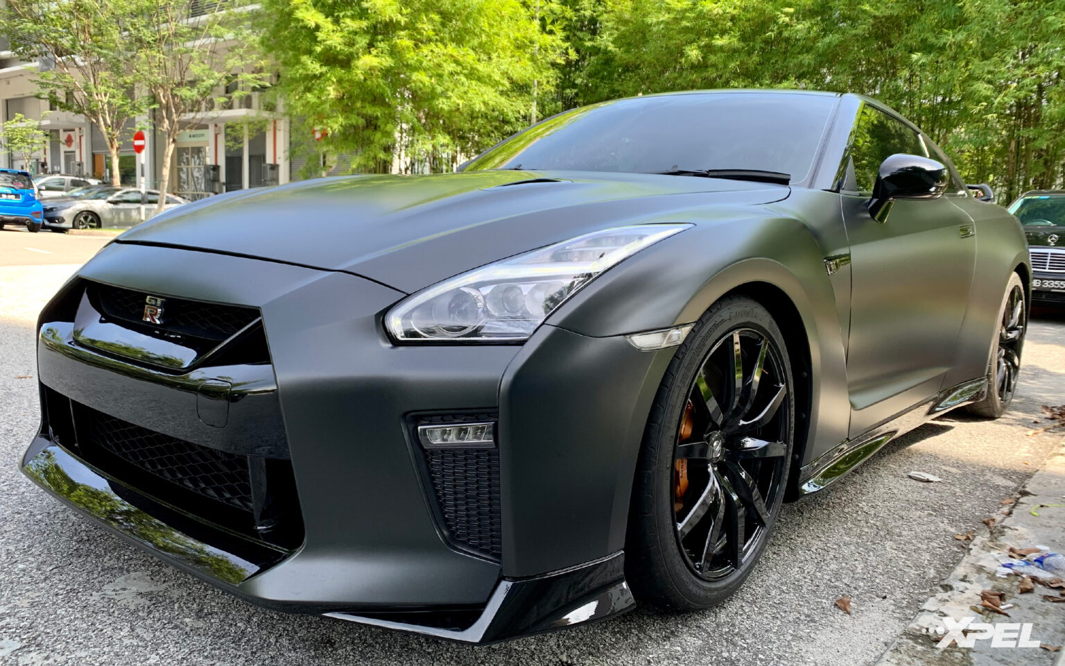 Nissan GT-R with XPEL Matte PPF