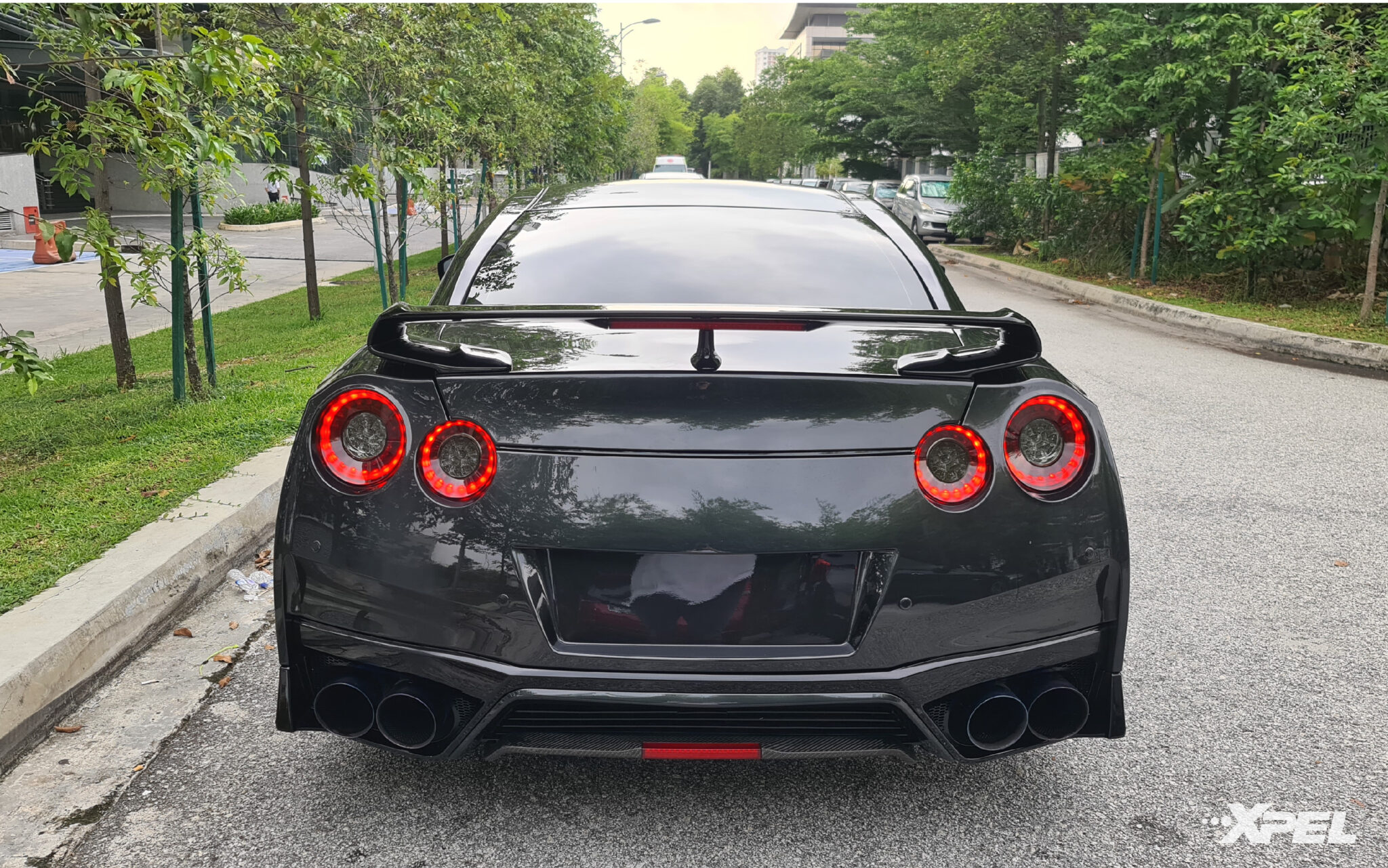 Nissan GT-R with XPEL Matte PPF